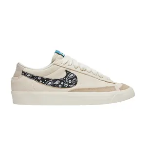 Nike Blazer Low '77 Vintage 'paisley Swoosh' Sneakers - Cream