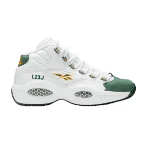 REEBOK Packer Shoes X Question Mid Lebron James Pe - White