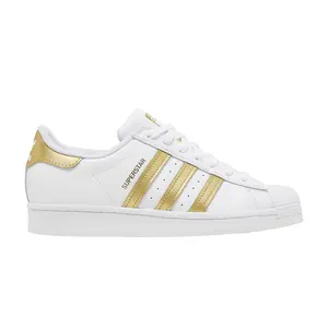Adidas Superstar Metallic Sneakers - White