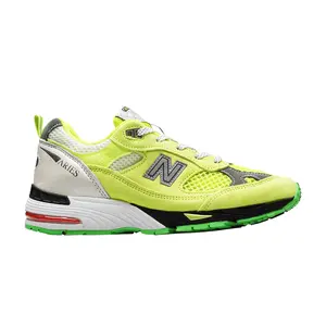 NEW BALANCE Aries X Wmns 991 Made In England Sneakers - Yellow