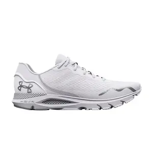 Under Armour Silver Tone Sneakers For Women