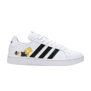Adidas The Simpsons X Grand Court 'bart' Sneakers - White
