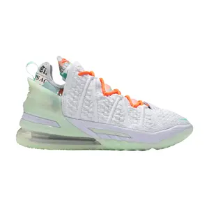 Nike Diana Taurasi X Lebron 18 Vision Sneakers - White