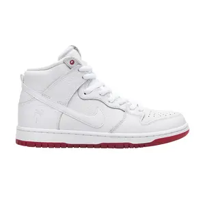 Nike Kevin Bradley X Sb Zoom Dunk High Pro Sneakers - White