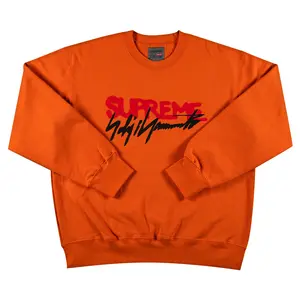 Supreme X Yohji Yamamoto Crewneck - Orange