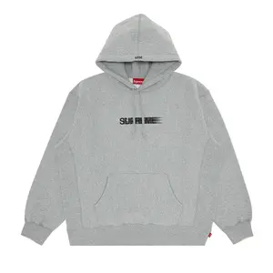 Supreme Motion Logo Hooded Sweatshirt - Grey