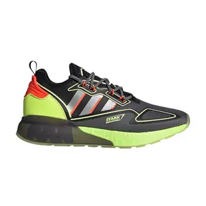 Adidas Marvel X Zx 2k Boost 'stark Industries' Sneakers - Black