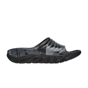 Hoka Ora Recovery Slides - Black