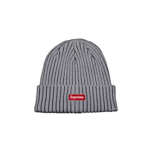 Supreme Overdyed Beanie - Grey