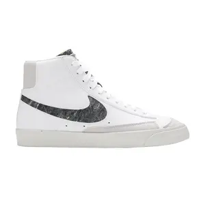Nike Blazer Mid '77 Vintage Recycled Wool Sneakers - White