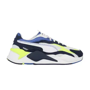 PUMA Rs-x3 Twill Air Mesh Sneakers - White