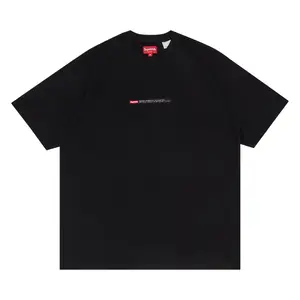 Supreme Property Label Short-sleeve Top - Black