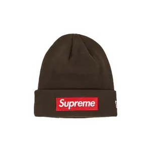 Supreme X New Era Box Logo Beanie - Black | Editorialist