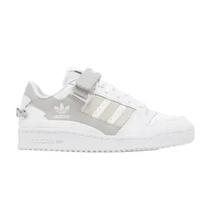 Adidas Forum Low 'knotted Heel' Sneakers - White