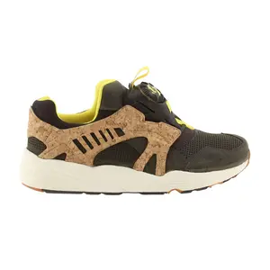 PUMA Disc Blaze Leather Cage Sneakers - Grey