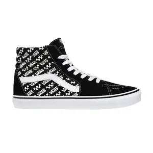 VANS Sk8-hi Logo Repeat High-top Sneakers - Black