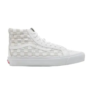 VANS Og Sk8-hi Lx Woven High-top Sneakers - White