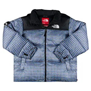 Supreme X The North Face Studded Nuptse Jacket - Blue | Editorialist
