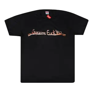 Supreme Fuck You Tee - Black