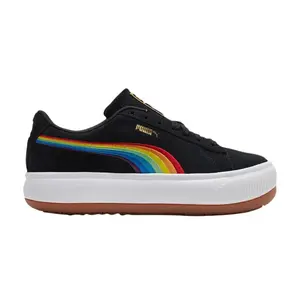 PUMA Suede Mayu Rainbow Sneakers - Black