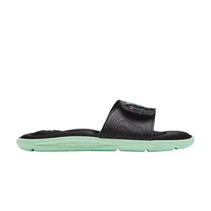 Under Armour Ignite 4 Graphic Strap Slide - Black