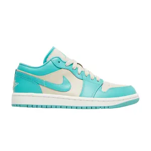 JORDAN 1 Low Sneakers - Teal