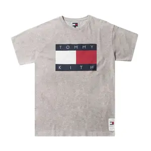 Kith X Tommy Hilfiger Flag Tee - Grey