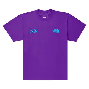 The North Face X Kaws Short-sleeve Tee 'gravity - Purple