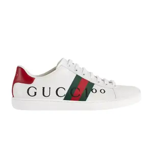 Gucci Ace 100 Print Sneakers - White