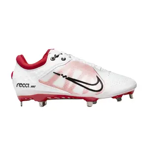 Nike Hyperdiamond 4 Elite Athletic Sneakers - White