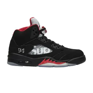 JORDAN X Supreme 5 Retro Sneakers - Black