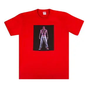 Supreme Tupac Hologram Tee - Red