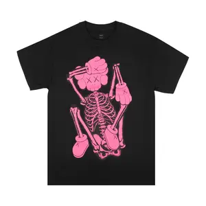 KAWS Skeleton Bone T-shirt - Black