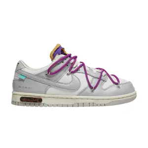 Nike Off- X Dunk Low 'lot 28 Of 50 - White