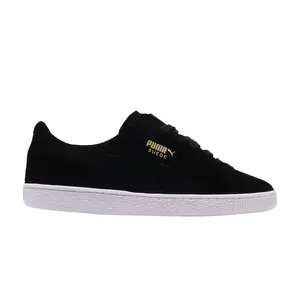 PUMA Suede Classic Metal Badge Sneakers - Black