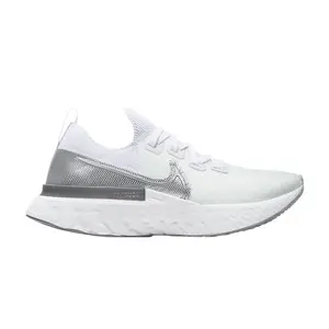 Nike React Infinity Run Flyknit Sneakers - White