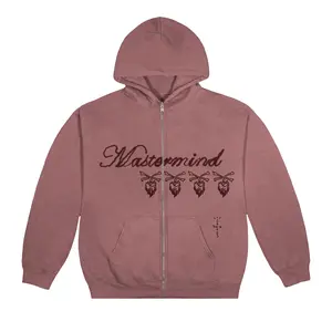 TRAVIS SCOTT For Mastermind Skull Zip Up - Pink