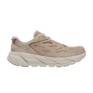 HOKA® Clifton L Suede Sneakers - Brown