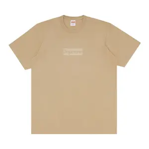 Supreme Tonal Box Logo Tee - Tan
