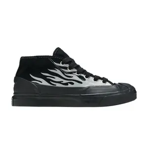 CONVERSE Asap Nast X Jack Purcell Mid Sneakers - Black