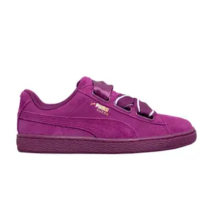 PUMA Suede Heart Satin Sneakers