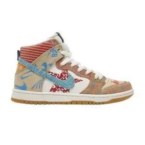Nike Thomas Campbell X Sb Dunk High 'what The - Multicolor