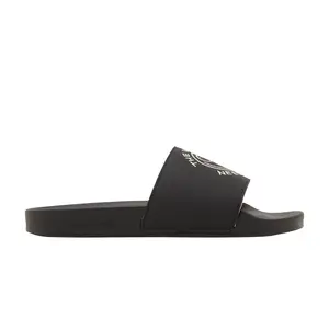 Adidas Andre Saraiva X Adilette Slide 'the World Needs Love - Black