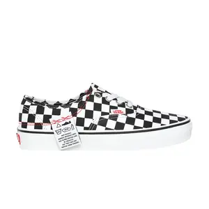 VANS Authentic Hc Diy Checkerboard Sneakers - Black