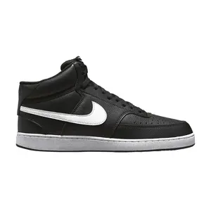 Nike Court Vision Mid Next Nature Sneakers - Black