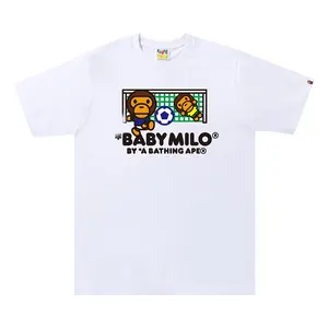 A BATHING APE Baby Milo Soccer Tee