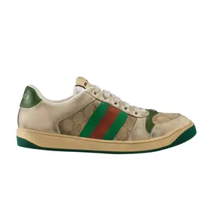 Gucci Gg Screener Distressed Sneakers