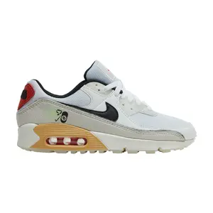 Nike Air Max 90 Se 'swoosh Fiber' Sneakers - White