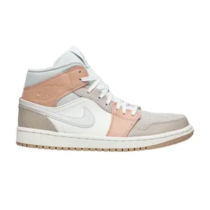 JORDAN 1 Mid Sneakers - Tan