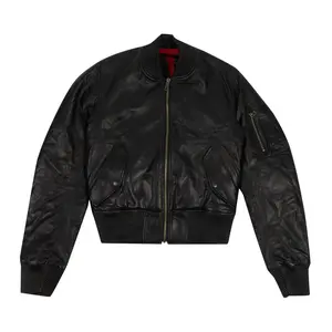 VLONE Leather Bomber /red